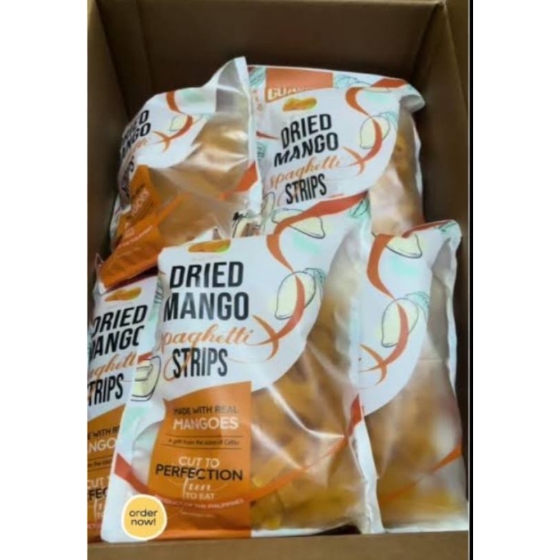 guadalupe Dried mango Spaghetti strips 240g-500g | Shopee Philippines