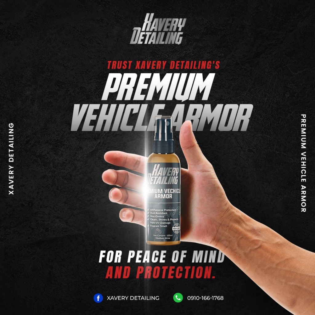 Xavery Detailing Premium Vehicle Armor | Shopee Philippines