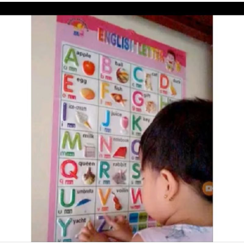 Embossed plastic charts 10/12/20 pcs for kids 22x16 cm | Shopee Philippines