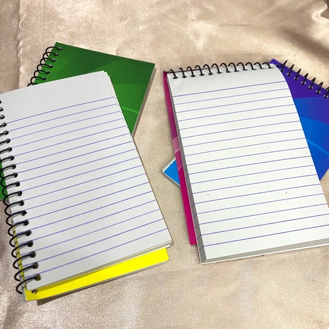 Spiral Tickler Notebook (Bubbles / Hots/) mini Notebook Cutie Notebook ...