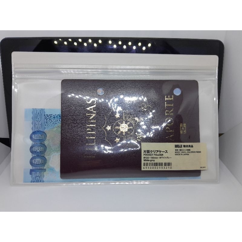 ORiginal MUJI passport holder / travel folder | Shopee Philippines