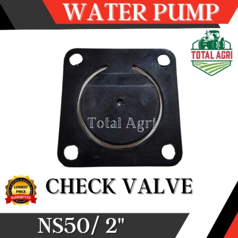 Check Valve Rubber NS50 2" Water Self-Priming Pump | Shopee Philippines