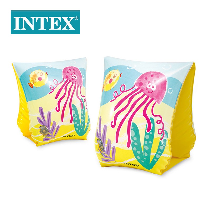 INTEX 58652 children's swimming arm float (3-6 years old) | Shopee ...