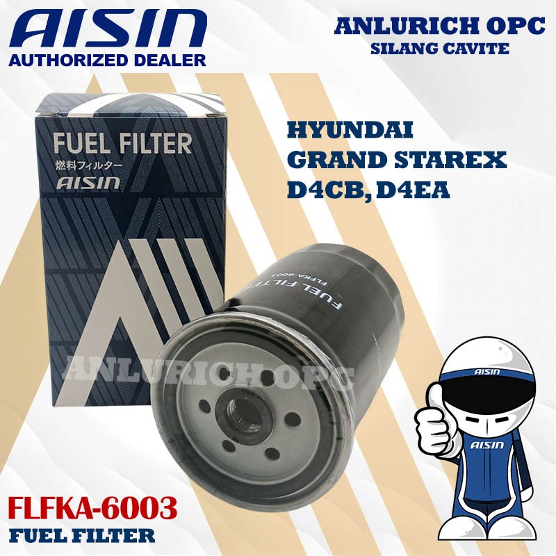 AISIN FUEL FILTER HYUNDAI GRAND STAREX D4CB, D4EA (FLFKA-6003) | Shopee ...
