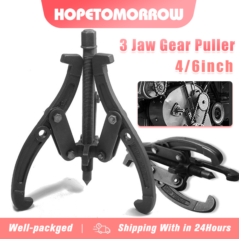 Jaw Puller 4" 6" Gear Bearing Puller Pulley Puller，Heavy Duty Gear ...