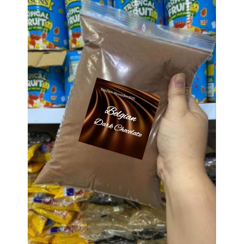 Belgian Dark Chocolate Powder 500g | Shopee Philippines