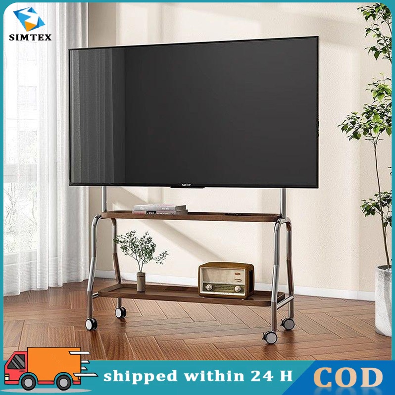 Removable vertical TV stand Floor Suspension Mounting TV 360 Degree ...