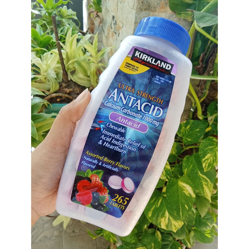 Kirkland Antacid- 265 tablets | Shopee Philippines