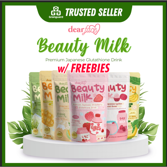 BEAUTY MILK COLLAGEN POWDER DRINK - 10 SACHET PER PACK WITH FREEBIES BY ...