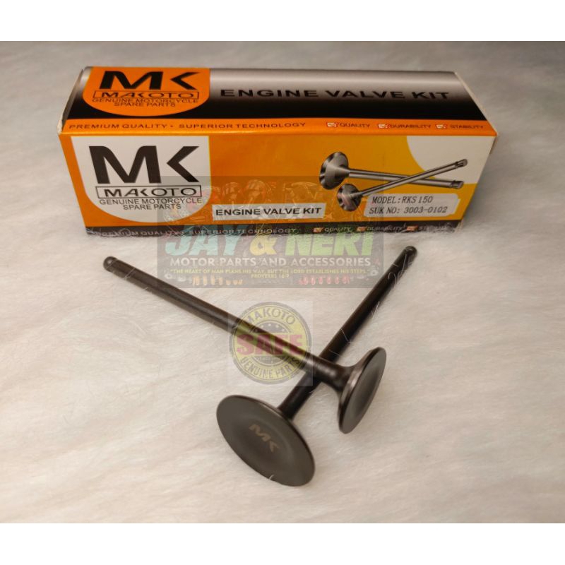 Keeway RKS 150 Intake Exhaust Valve Kit | Shopee Philippines