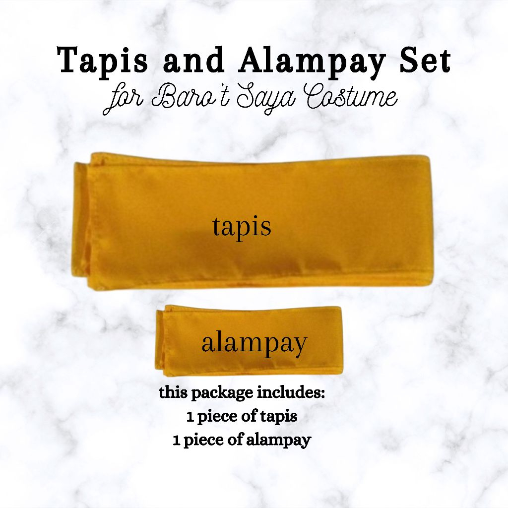 DETS | Tapis and Alampay Costume - For Buwan Ng Wika Accessories ...