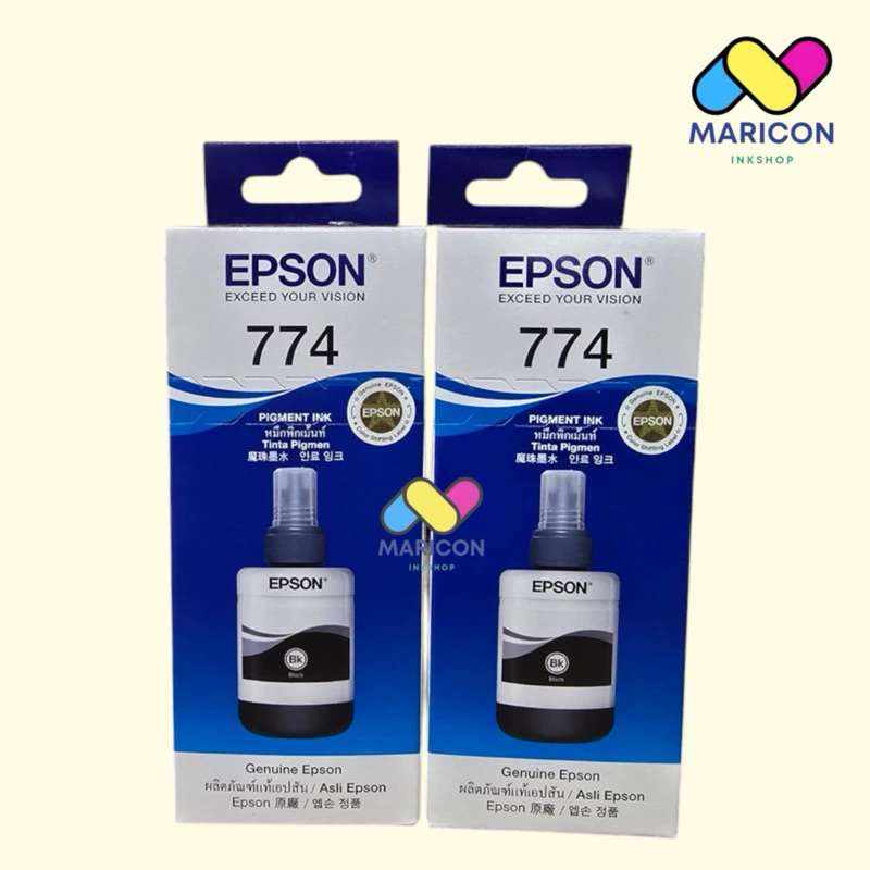 Genuine Ink 774 pigment black w/box | Shopee Philippines