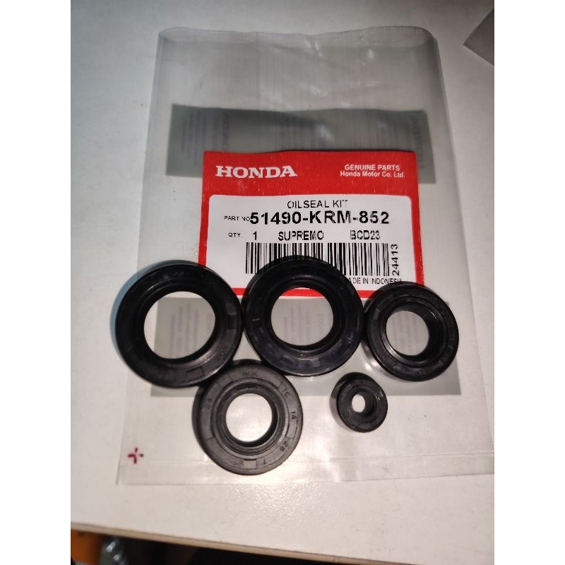 Honda genuine TMX SUPREMO/ TMX 150 Oil seal kit - Indonesia | Shopee ...