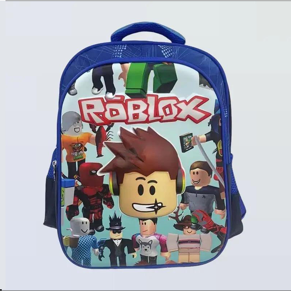 13 INCHES ROBLOX Kids Backpack for School and Travel | Shopee Philippines