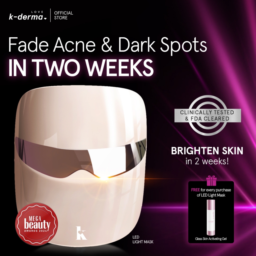 Love K-derma LED Light Mask | Shopee Philippines