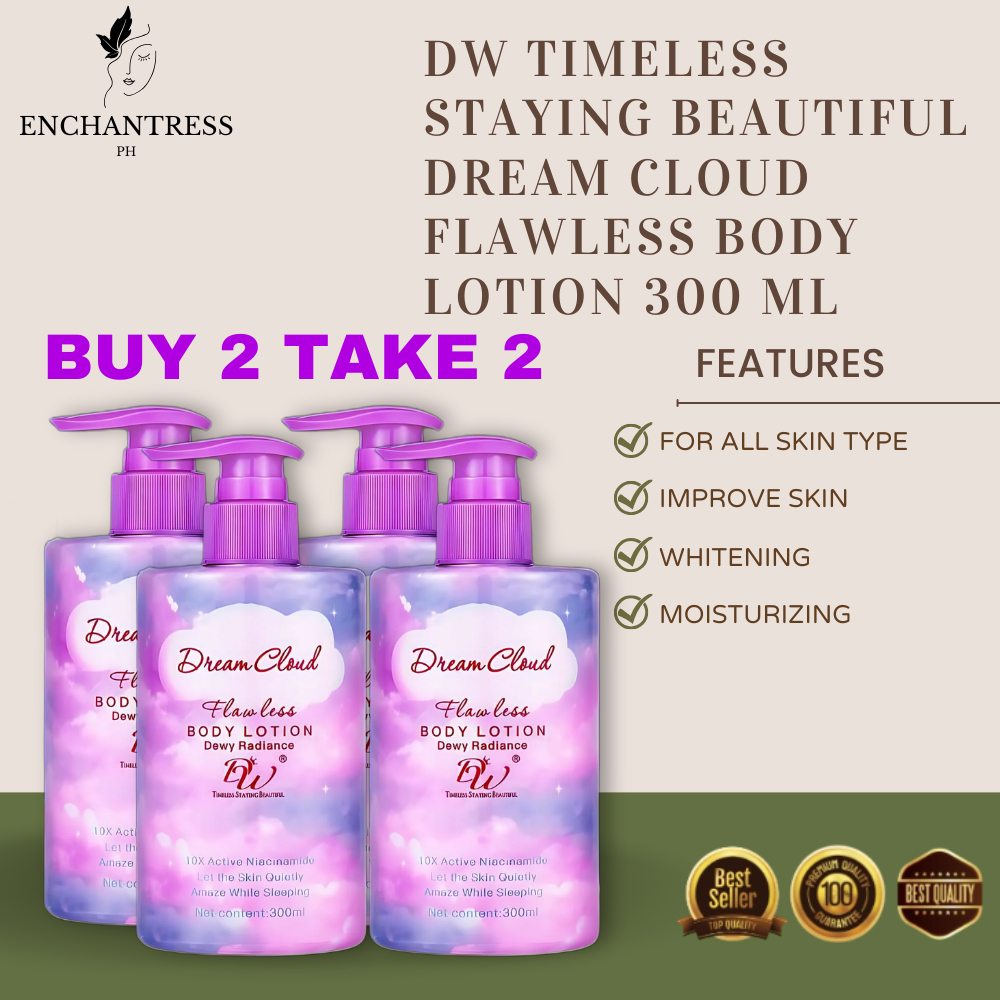 DW Dream Cloud Delicate And Bouncy Whitening Hand And Body Lotion 300ml ...