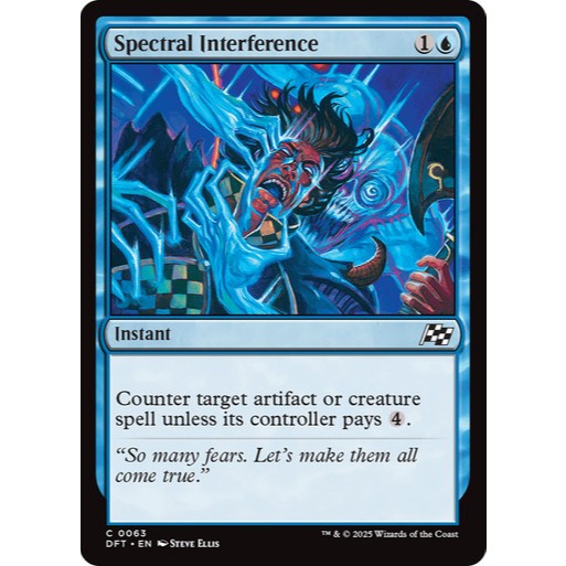 Spectral Interference - DFT - Common MTG Cards (WOTC) | Shopee Philippines