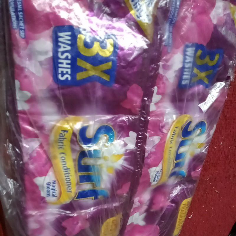 Sale!! Surf Fabric conditioner Magical Bloom for 3 washes (6 sachet ...