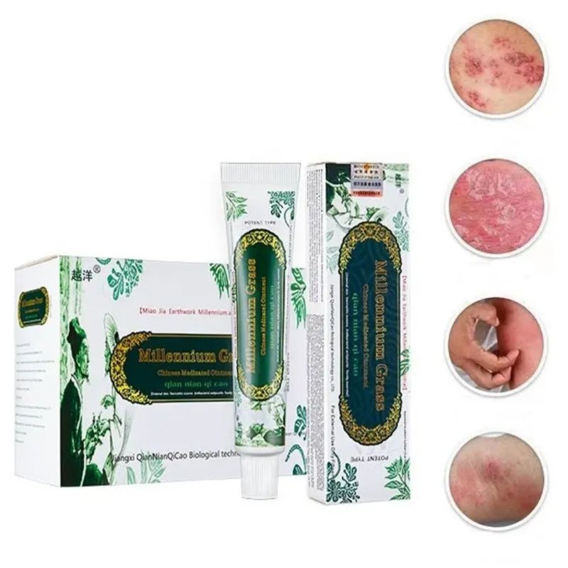 Millennium Grass Herbal Ointment Traditional Medicine Cream/ 15g ...