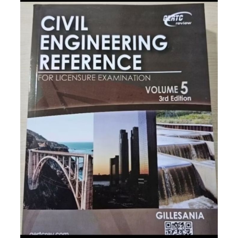 CIVIL ENGINEERING REFERENCE VOLUME 5 (3rd Edition) | Shopee Philippines