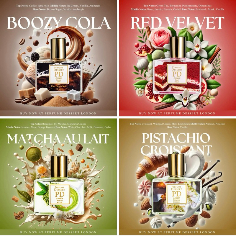 30ml Edition - Perfume Dessert London 30ML Edition EDP | Longlasting Gourmand Sweet Scent for ...