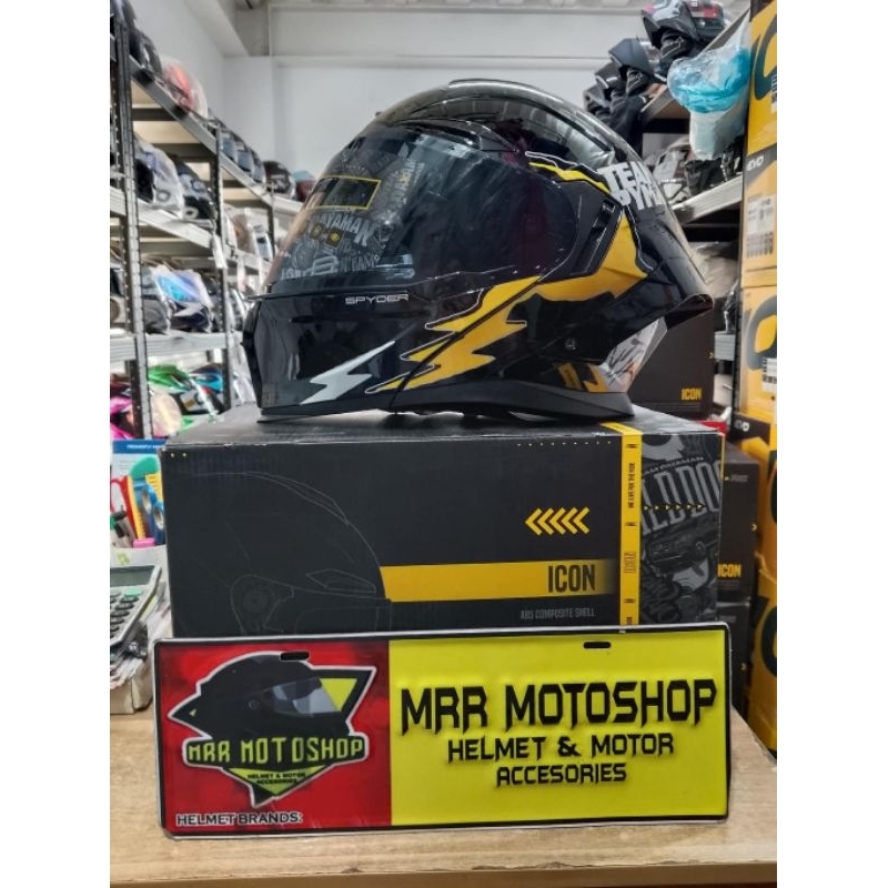 spyder neo icon team payaman modular helmet | Shopee Philippines