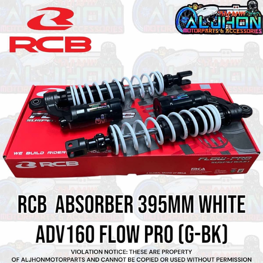 RCB ABSORBER 395MM WHITE ADV160 FLOW PRO (G-BK) | Shopee Philippines