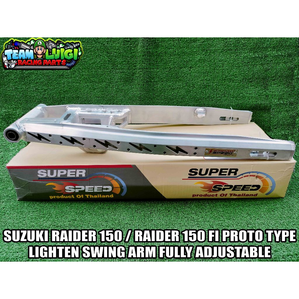 SUPER SPEED SUZUKI RAIDER 150 / RAIDER 150 FI PROTO TYPE LIGHTEN SWING ...