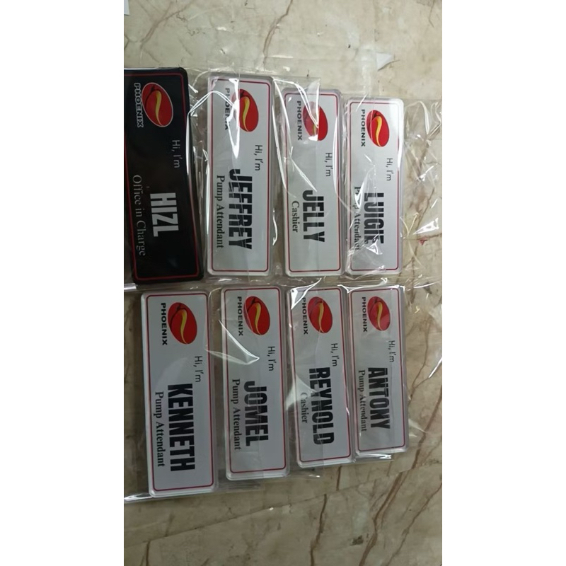 Phoenix Name Plate Customized | Shopee Philippines