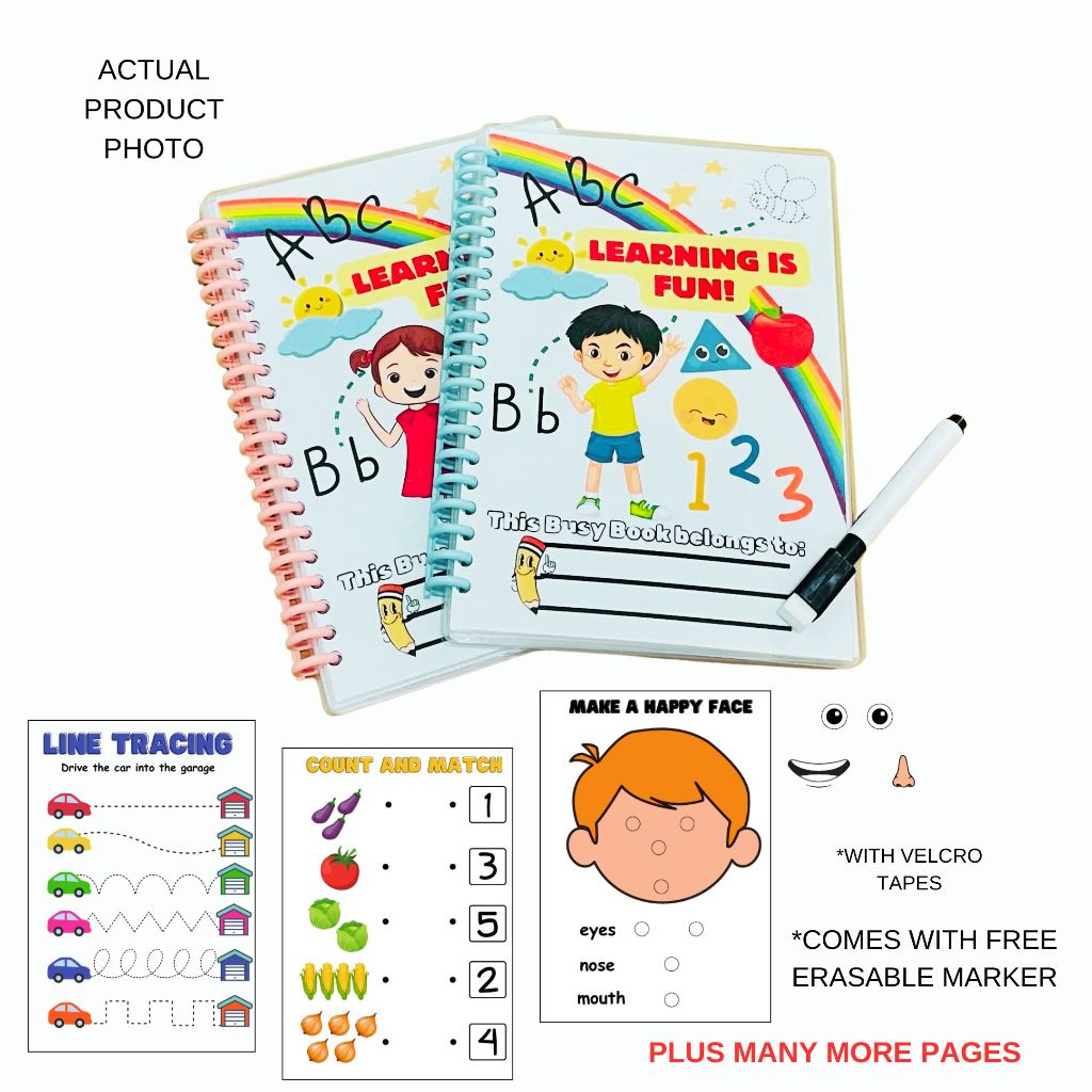 KIDS BUSY BOOK A5 SIZE | Shopee Philippines