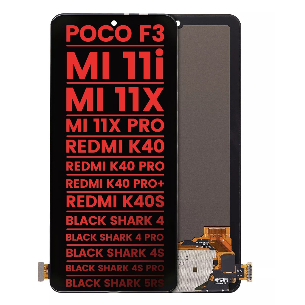 XiaoMi Poco F3 Replacement/OLED LCD Display And Touch Screen | Shopee ...