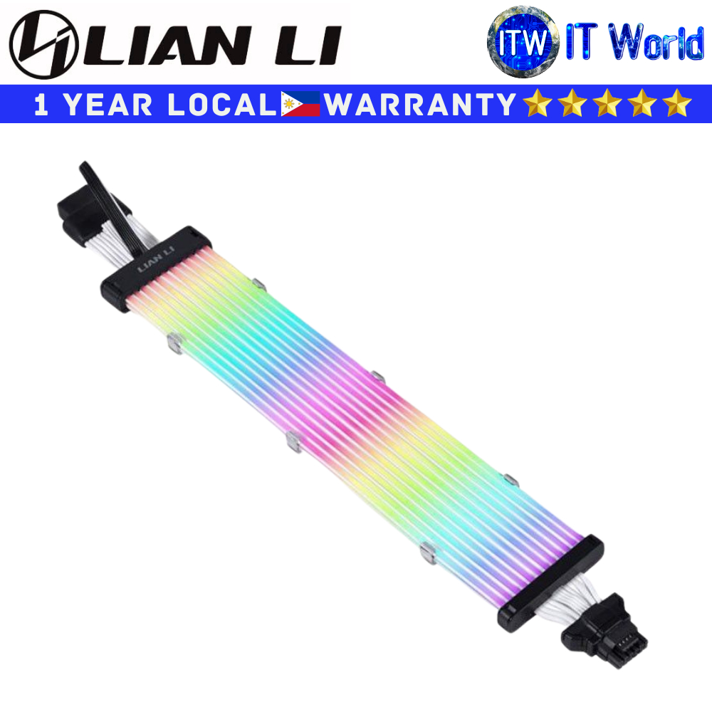 Itw | Lian Li Extension Cable Strimer Plus V2 12+4Pin 162LEDS 12 Light ...
