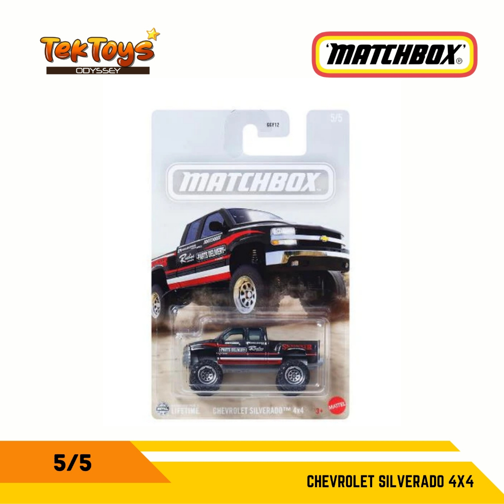 MATCHBOX - CHEVROLET SILVERADO 4X4 | Shopee Philippines