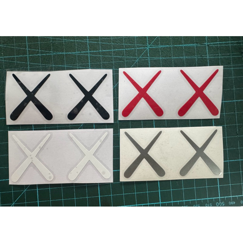 Kaws eyes logo cutout sticker | Shopee Philippines