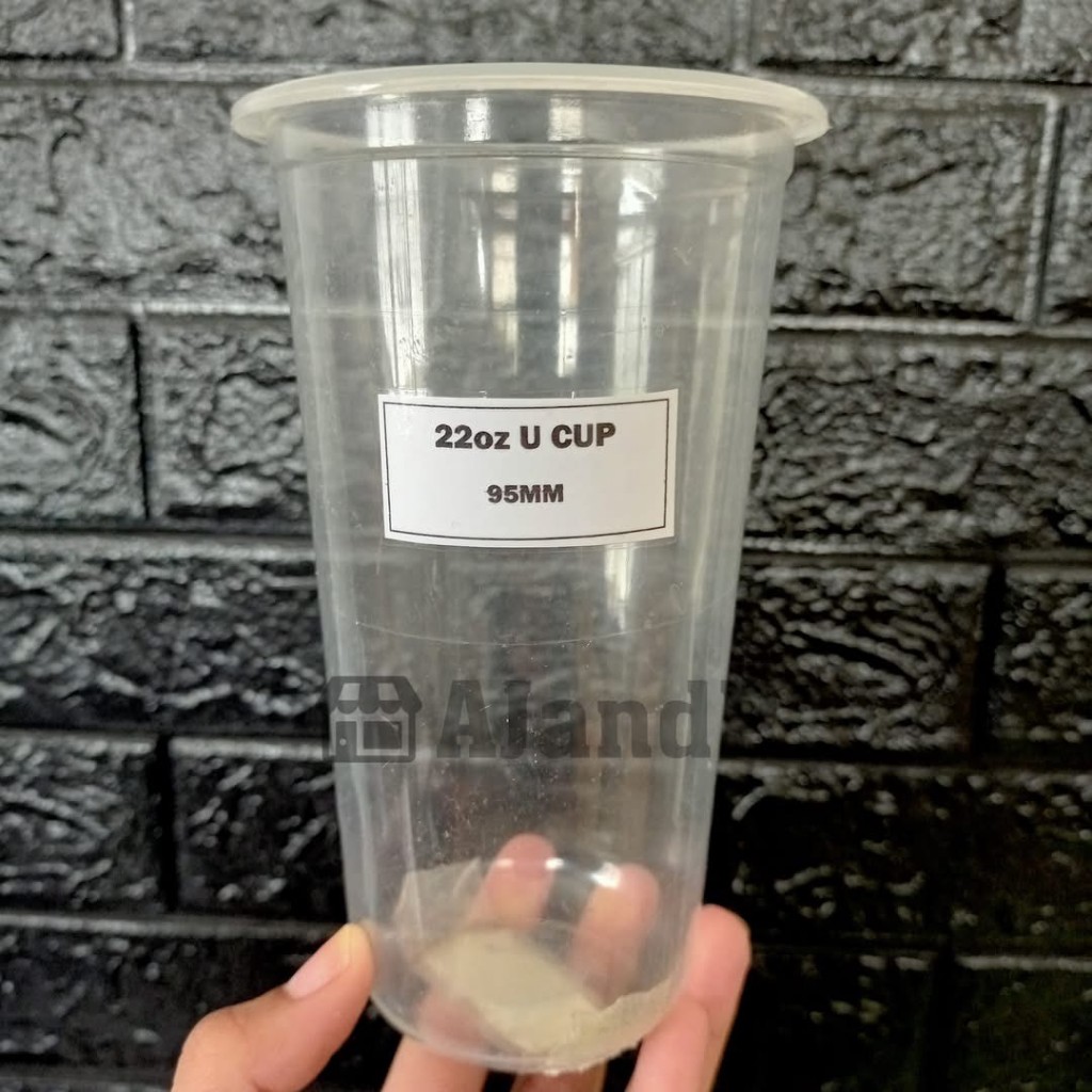22oz/700ml U - cups 95mm Plastic Cups (100pcs) | Shopee Philippines
