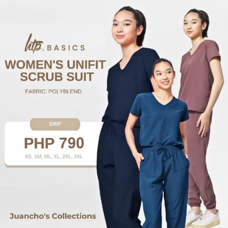 HTP Basics Women's Unifit Scrub Suit / Scrubs Batch 1 | Shopee Philippines