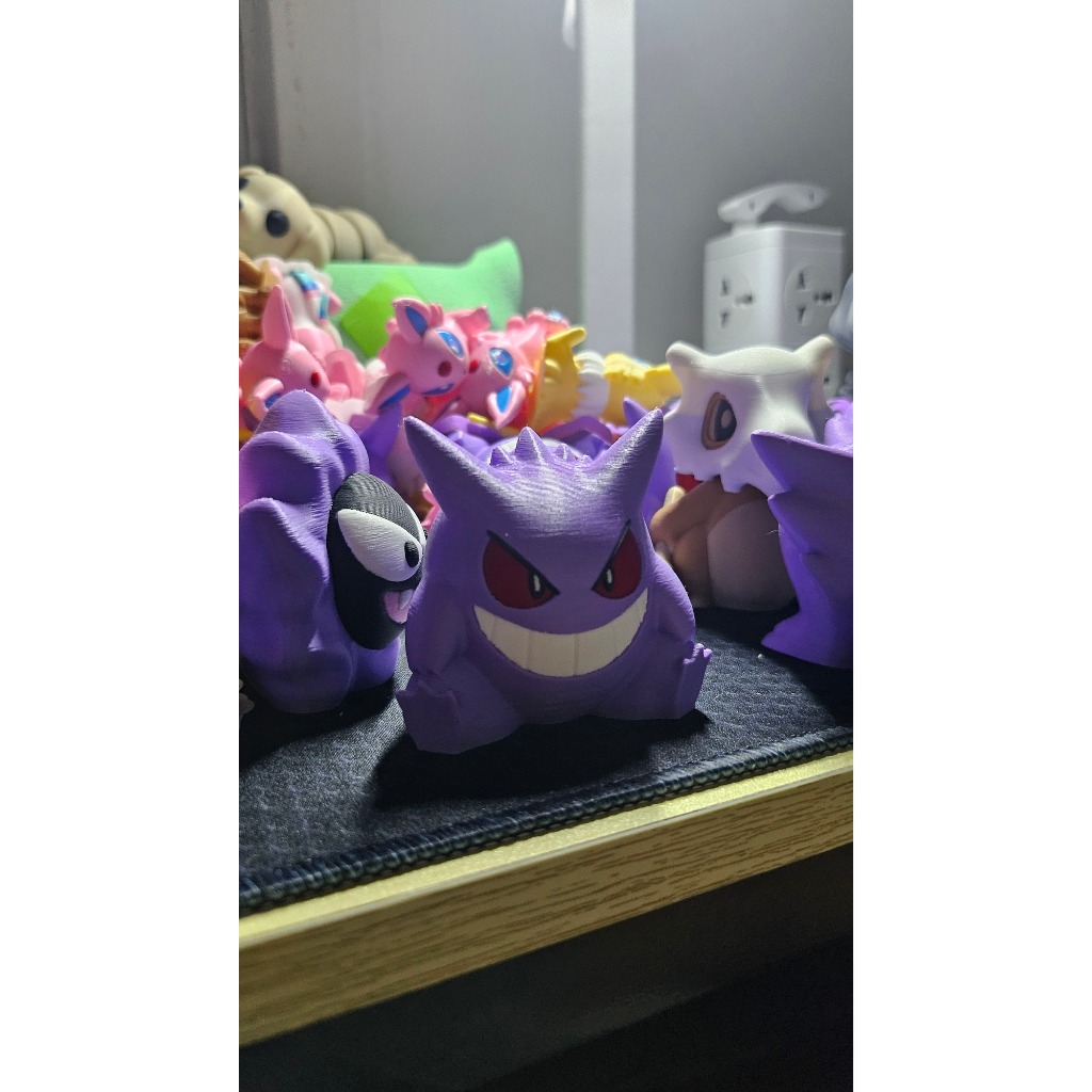 Gengar Pokémon Mini Gengar Cute Gengar Chibi Pokémon Gengar | Shopee ...