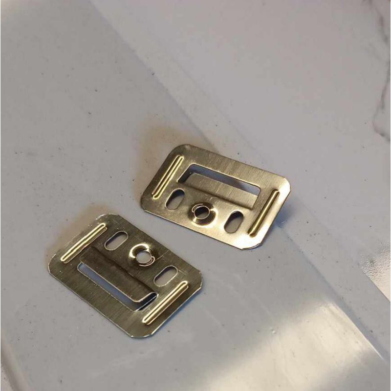 WPC Wall Panel Clips for seamless installation (Each pair is 22 pesos ...