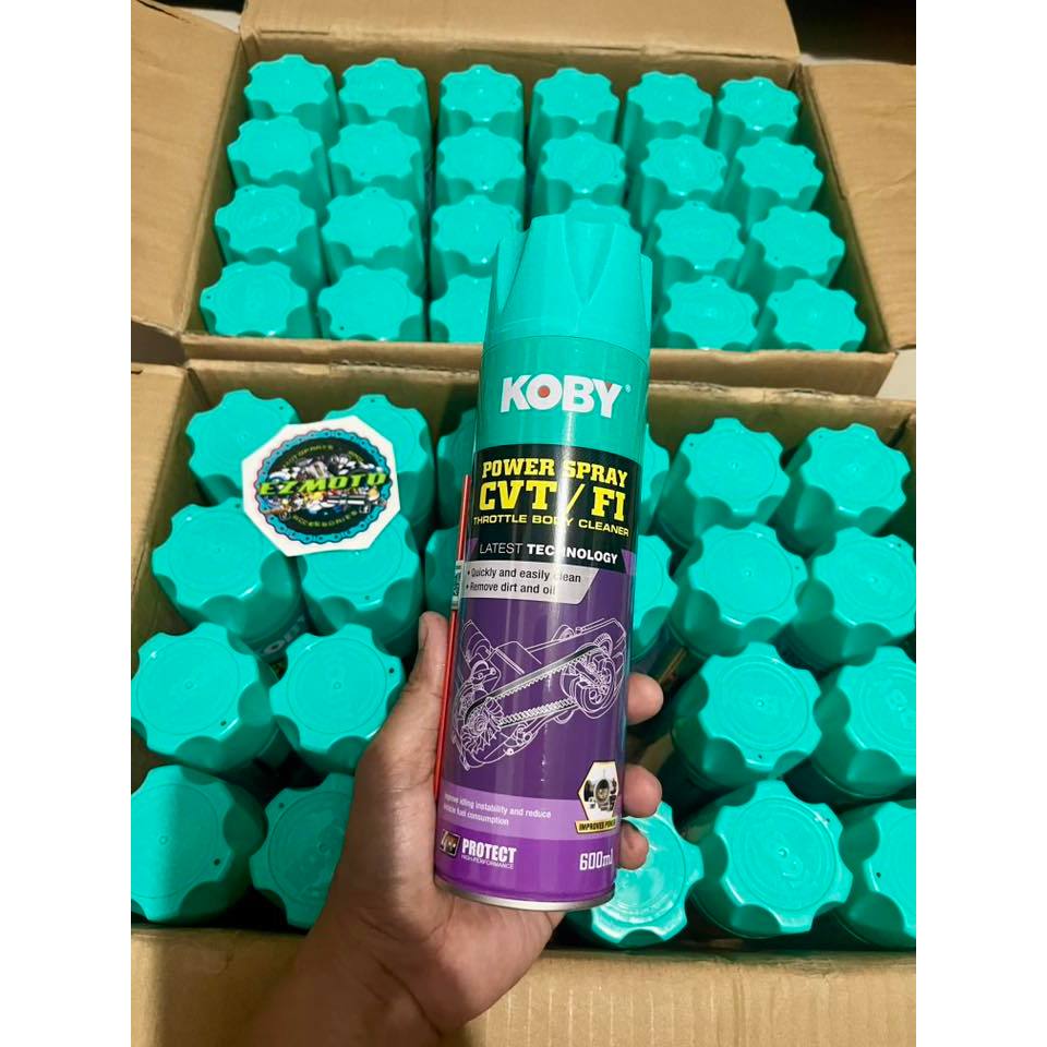 CVT/FI Throttle Body Cleaner 600ml Koby Genuine 100% Original | Shopee ...