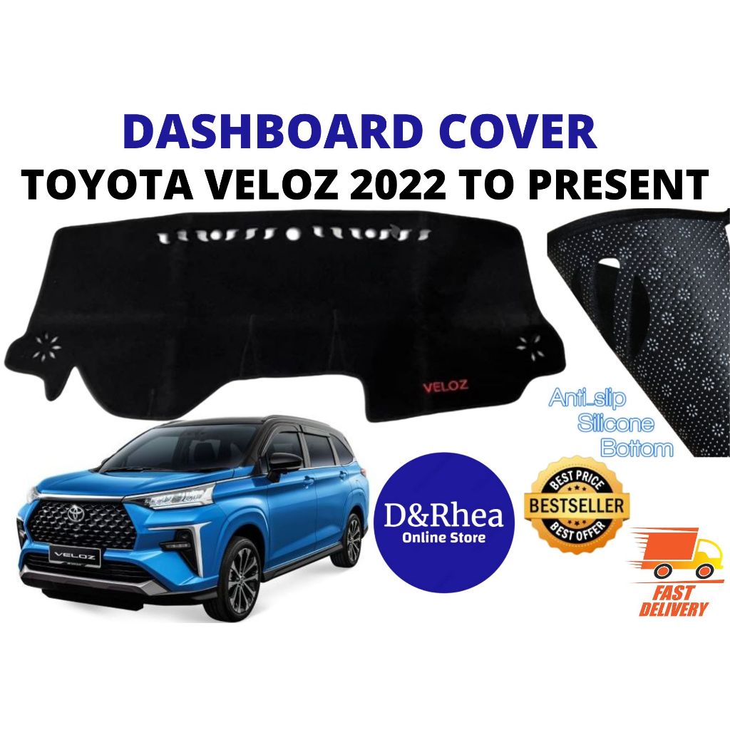 TOYOTA VELOZ Dashboard Cover Insulated Dashboard Cover For VELOZ 2022 ...