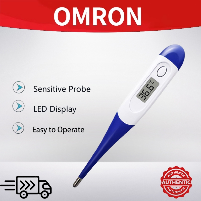 Omron Digital Thermometer with Flexible Tip for Baby and Body ...