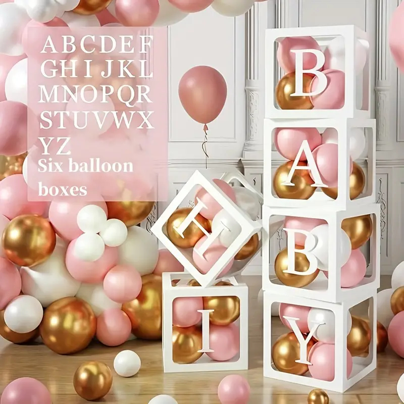A-Z Letter Balloon Box Fiesta Decorations Set Mabuhay Party Supplies ...