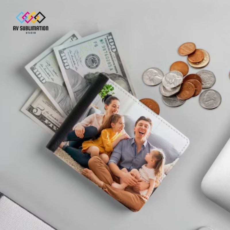 Customized Sublimated Bifold Wallet with Name & Photo – Personalized ...