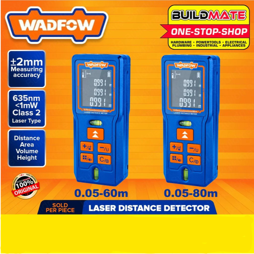 WADFOW Laser Distance Detector 60 Meters | 80 Meters [SOLD PER PIECE ...