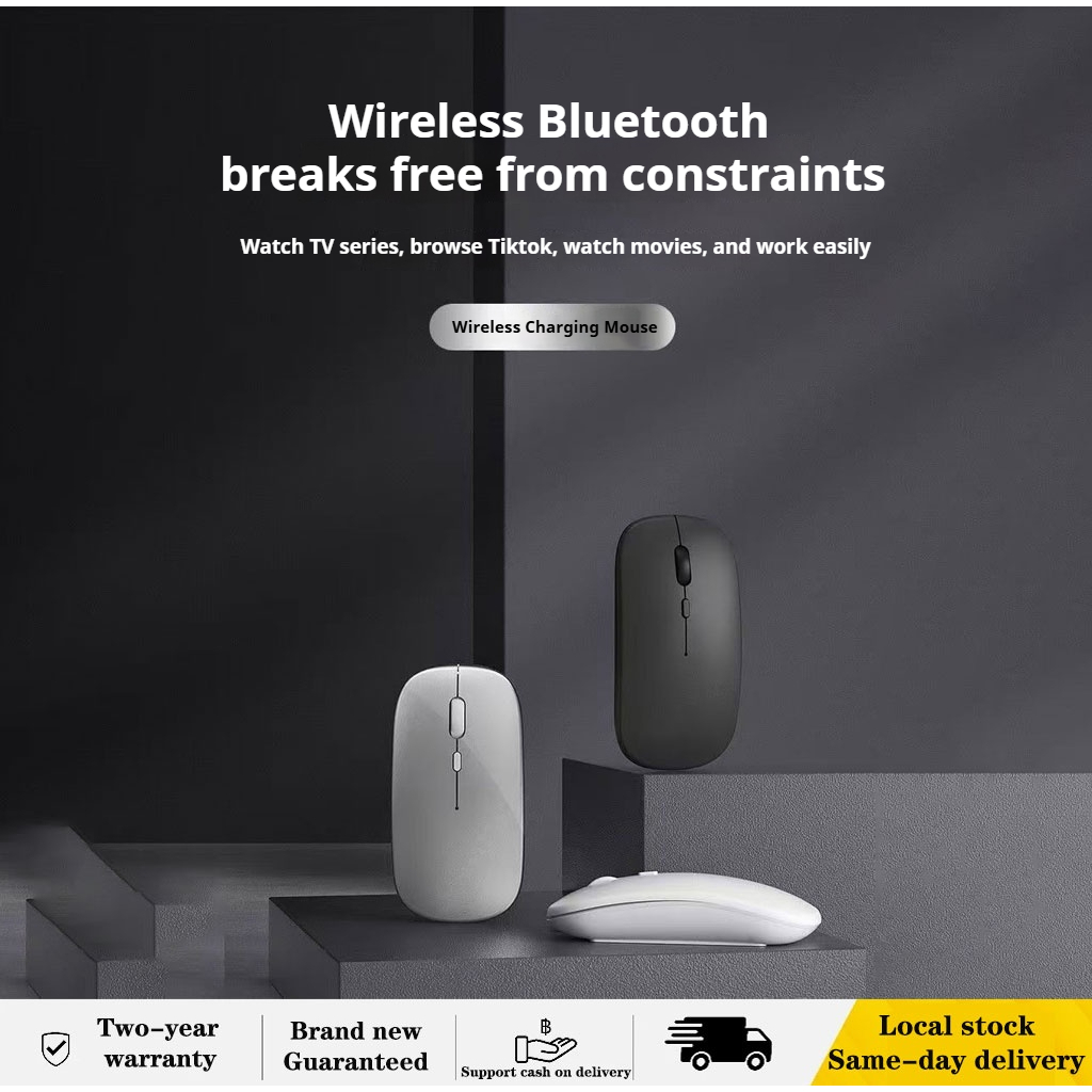 same day shipping wireless mouse rechargeable USB mouse bluetooth mouse ...