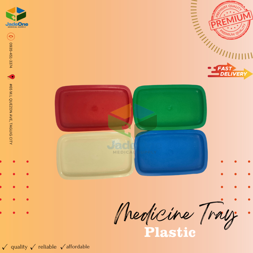 PLASTIC MEDICINE TRAY (PER PIECE) | Shopee Philippines