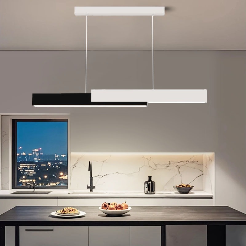U_Lighting Tricolor Dining Light Modern Chandelier Bar Lights Counter ...