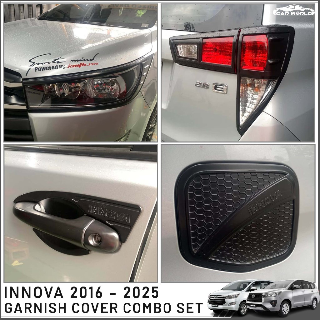 TOYOTA INNOVA 2012 - 2026 GARNISH COVER COMBO SET (2016 2017 2018 2019 ...