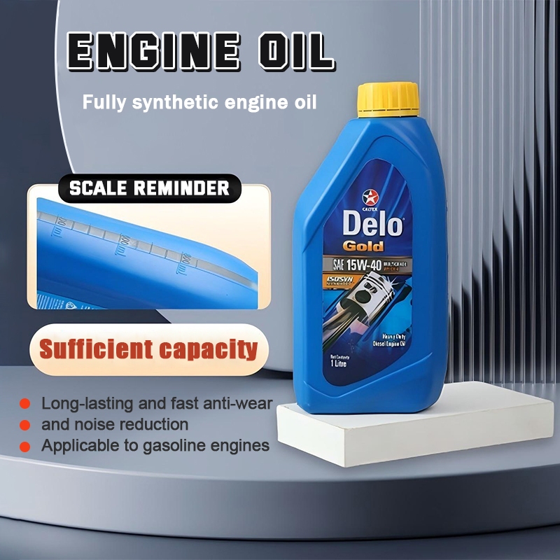 Heavy Duty Car Engine Oil Delo Gold 15W-40 1L for Diesel Multigrade Motorcycle Use | Shopee ...