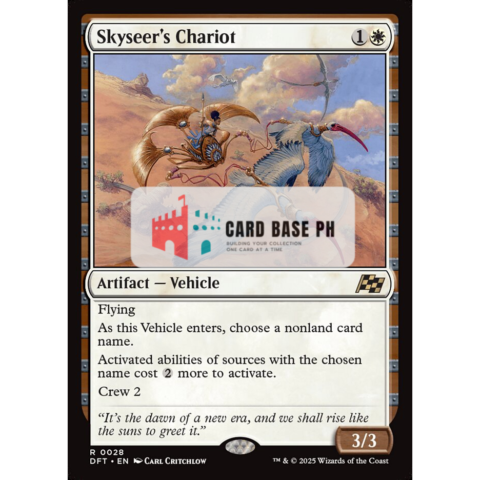 Skyseer's Chariot - Magic the Gathering Trading Card | Shopee Philippines